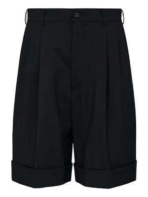 Comme Des Garçons Belt-loop Shorts - Black