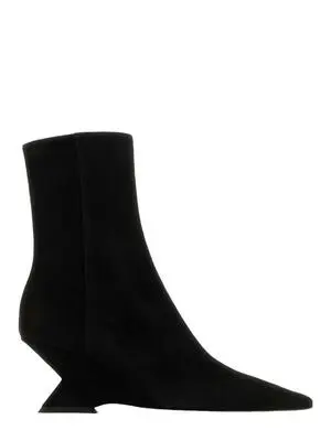 Attico Cheope Pointed Toe Boots - Black
