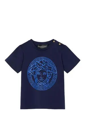 VERSACE Medusa-print Cotton T-Shirt
