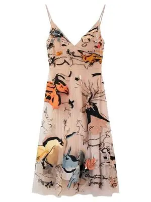 Dior Suspender Dress - Multi-color