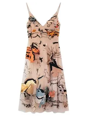 Dior Suspender Dress - Nude