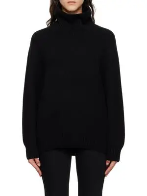 KHAITE Khaite The Landen High Neck Knitted Jumper