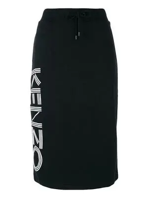 KENZO LOGO Printed Skirt
