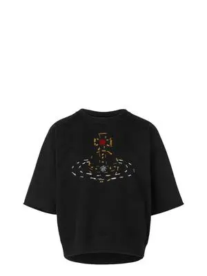 VIVIENNE WESTWOOD Vivienne Westwood Oversized Embroidered Sweatshirt