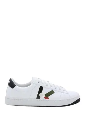 Kenzo Kourt K Low-top Sneakers - White