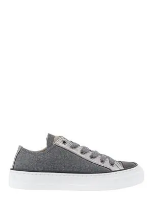 BRUNELLO CUCINELLI Brunello Cucinelli Panelled Lace-Up Sneakers