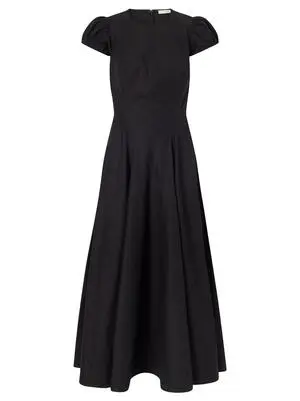 DÔEN Rivelle Cotton-poplin Midi Dress