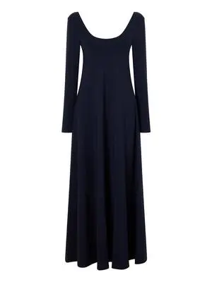 THE PARK Angelica Pyratex® Power 3 Stretch-jersey Maxi Dress - Navy