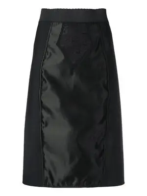 Dolce & Gabbana Dolce Gabbana Corset-style Skirt - Black