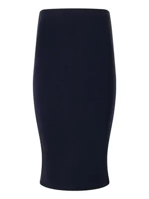 THE PARK Sheryl Pyratex® Power 3 Stretch-jersey Midi Pencil Skirt - Blue