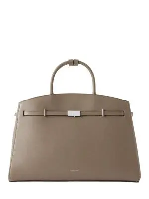 DEMELLIER The Hudson Leather Tote Brown