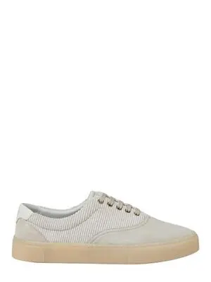 Brunello Cucinelli Panelled Suede Sneakers - Nude