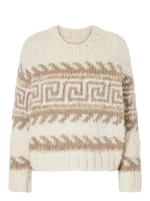 Suzie Kondi Sazan Jooshi Cashmere Sweater - Neutrals