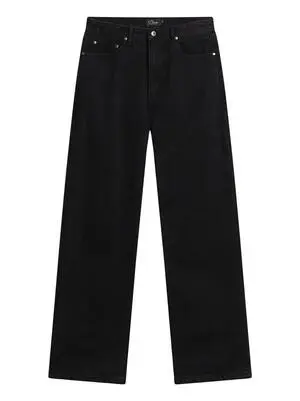 DIME Baggy Denim Pants - Black