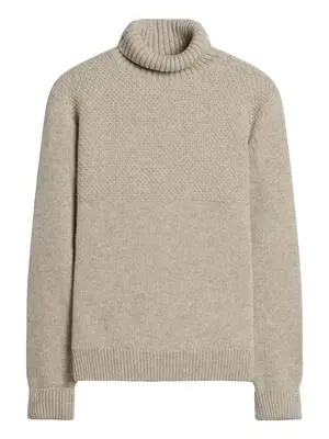 Barbour Heritage + Northcliffe Submariner Roll Neck Jumper - Fog