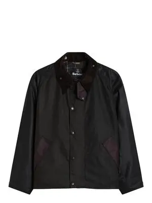 Barbour Patchwork Transport Wax Jacket - Tartan Multi