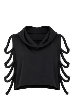 YOGI8APPAREL Extravagant Cotton Vest - Black