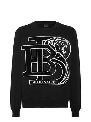BILLIONAIRE Roundneck Sweatshirt Ls Men Black