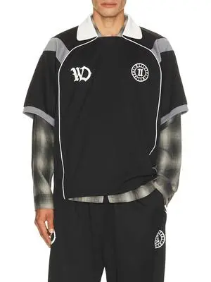 We11Done Piping Track Jersey - Black