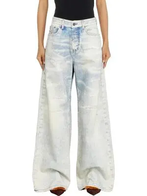 DIESEL® Diesel Relaxed Jeans Low Waist 1996 D-Sire, Light Blue, Button Fly