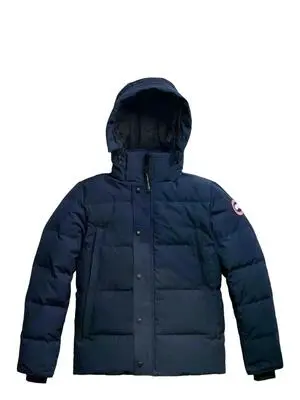 Canada Goose Wyndham Hooded Quilted Jacket Blue