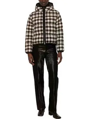 Moncler Abstraction Hood Puffer Jacket - Neutrals