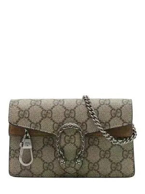 Gucci 2016-2026 Mini Gg Supreme Dionysus Crossbody Bag - Neutrals