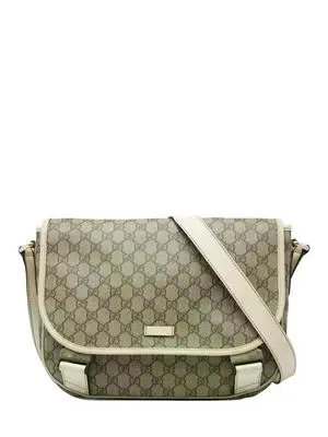 Gucci 2016-2026 Gg Supreme Crossbody Bag - Neutrals