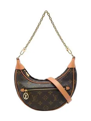 LOUIS VUITTON 2022-2026 Monogram Loop Satchel - Brown
