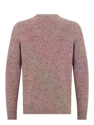 Fedeli Crew-neck Sweater - Red