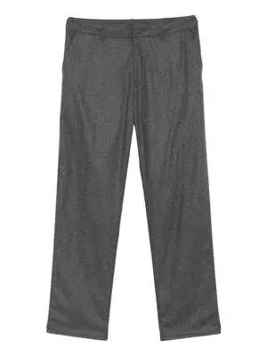 Etro Tailored Pressed-crease Trousers - Grey