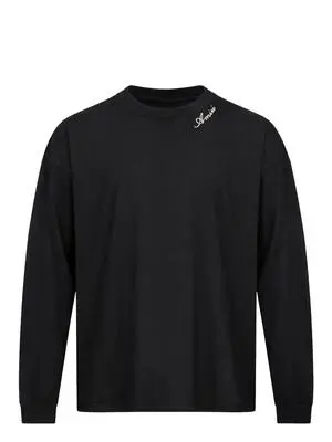 AMIRI Script Oversized Long Sleeve Tee
