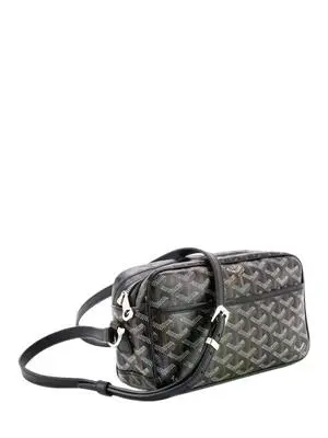 Goyard Cap Vert Bag Coated Canvas Crossbody Bag - Black