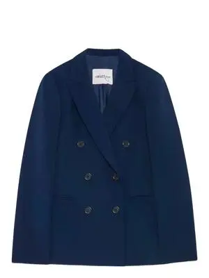 OTTOD'AME Double-breasted Peak-lapel Blazer - Blue