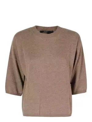 Seventy Short-sleeve Crew-neck Sweater - Brown