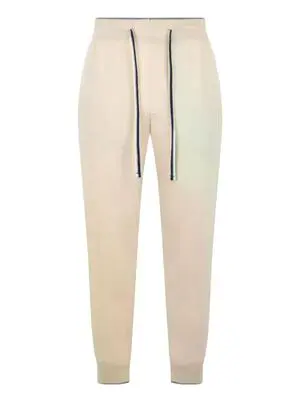 Fedeli Drawstring-waistband Cashmere Track Pants - Neutrals