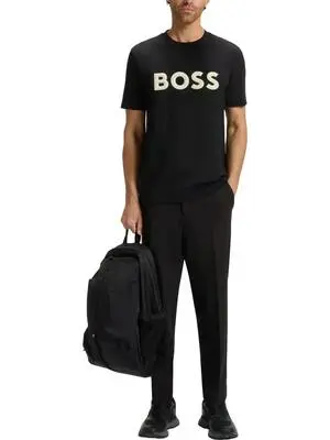 BOSS Logo-print T-shirt - Black