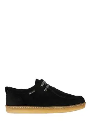 Paul Smith Buster Lace-up Suede Shoes - Black