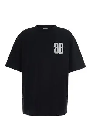 Balenciaga Gaffer Logo-print T-shirt Black