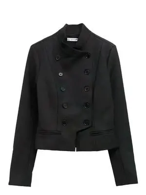 Gimaguas Christy Double-breasted Jacket - Black