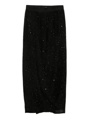 GENTRYPORTOFINO Sequin-embellished Midi Skirt