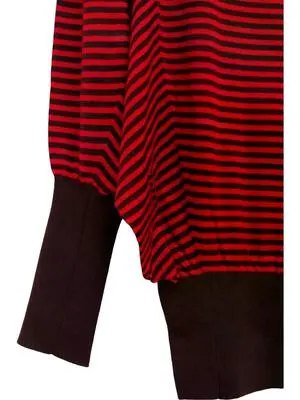 Gimaguas Safi Striped Long-sleeve Top - Red