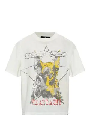 REPRESENT Graphic-print T-shirt - Neutrals