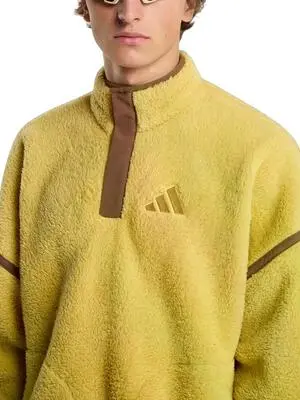 Adidas Terrex Multi High-pile Fleece Sweater - Yellow