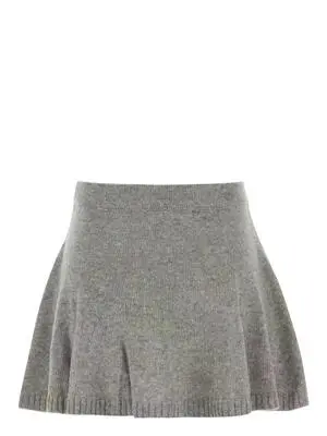 Gimaguas Sindi Knitted Mini Skirt - Grey