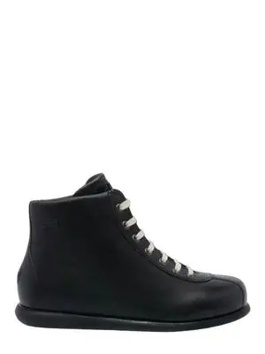 Camper Pelotas Lace-up Boots - Black