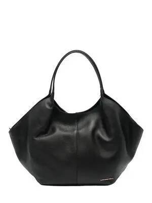 ALEXANDER SMITH Large Rachel Leather Tote Bag - Black