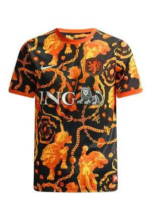 Nike X Netherlands X Patta Academy Pro Short-sleeve Soccer Top - Black