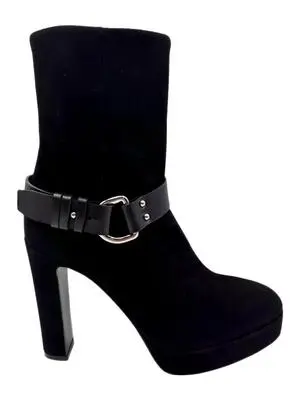 GUGLIELMO ROTTA Buckle-detail Platform Ankle Boots