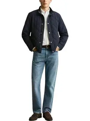 Gant Quilted Jacket - Blue